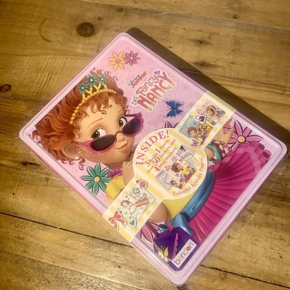 Disney | Other | Fancy Nancy Activity Kit In Collectible Tin New | Poshmark